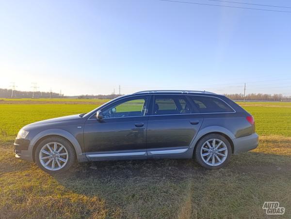 Black Audi A6 Allroad 2007 in Panevezys, with an engine capacity of 3.00 L and mileage of 322 thousand km for 4400 €, photo 3 on AUTOMOTO.COM.LV