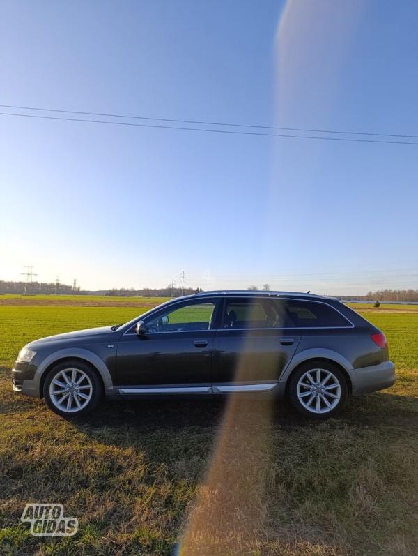 Black Audi A6 Allroad 2007 in Panevezys, with an engine capacity of 3.00 L and mileage of 322 thousand km for 4400 €, photo 4 on AUTOMOTO.COM.LV