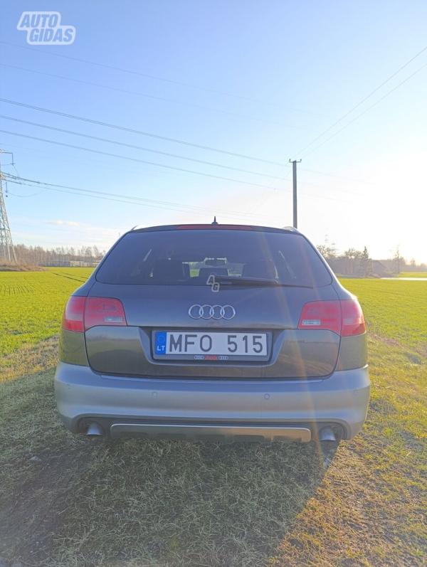 Black Audi A6 Allroad 2007 in Panevezys, with an engine capacity of 3.00 L and mileage of 322 thousand km for 4400 €, photo 6 on AUTOMOTO.COM.LV