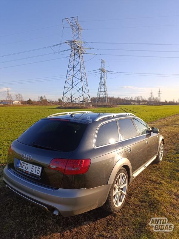 Black Audi A6 Allroad 2007 in Panevezys, with an engine capacity of 3.00 L and mileage of 322 thousand km for 4400 €, photo 7 on AUTOMOTO.COM.LV