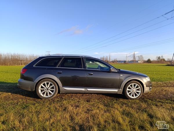 Black Audi A6 Allroad 2007 in Panevezys, with an engine capacity of 3.00 L and mileage of 322 thousand km for 4400 €, photo 8 on AUTOMOTO.COM.LV