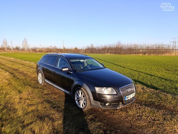 Black Audi A6 Allroad 2007 in Panevezys, with an engine capacity of 3.00 L and mileage of 322 thousand km for 4400 €, photo 10 on AUTOMOTO.COM.LV