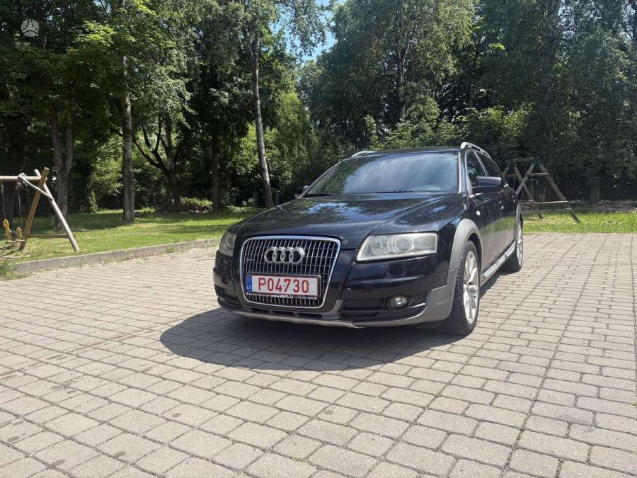 Melns Audi A6 Allroad 2007 Viļņa, ar dzinēja tilpumu 2.97 L un nobraukumu 388 tūkst. km par 3650 €, foto 3 vietnē AUTOMOTO.COM.LV