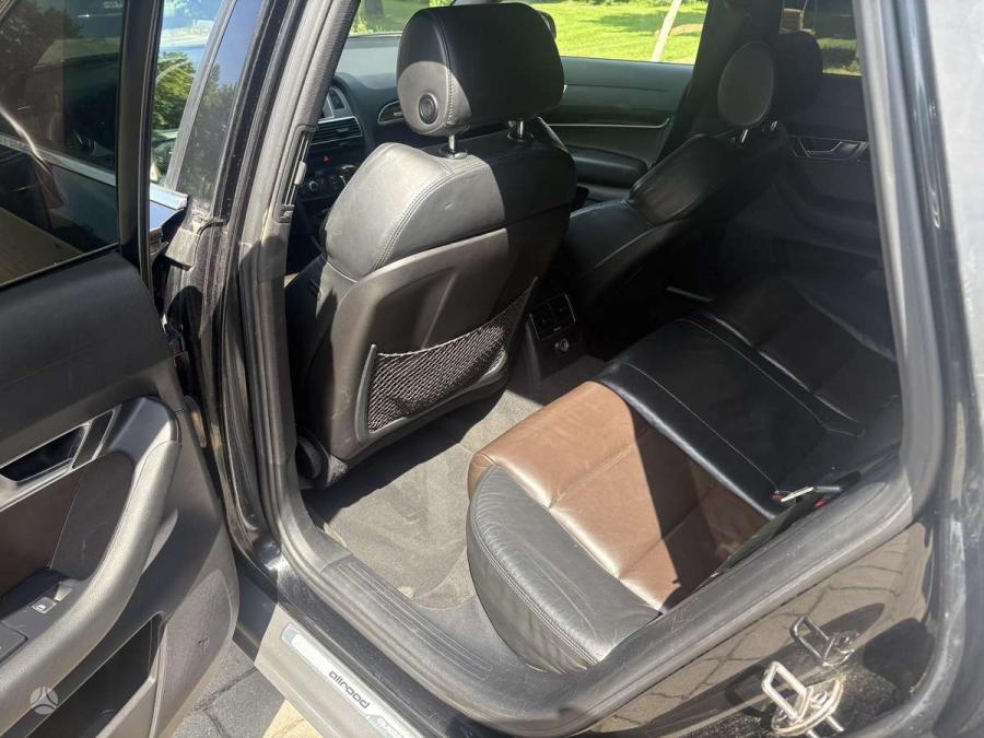 Melns Audi A6 Allroad 2007 Viļņa, ar dzinēja tilpumu 2.97 L un nobraukumu 388 tūkst. km par 3650 €, foto 9 vietnē AUTOMOTO.COM.LV