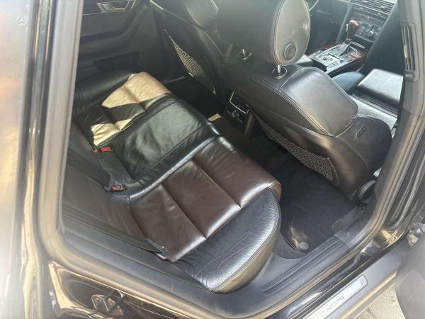 Black Audi A6 Allroad 2007 in Vilnius, with an engine capacity of 2.97 L and mileage of 388 thousand km for 3650 €, photo 9 on AUTOMOTO.COM.LV