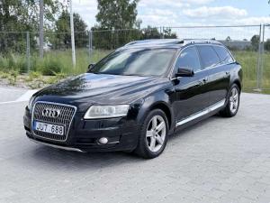 Black Audi A6 Allroad 2007 in Vilnius, with an engine capacity of 2.70 L and mileage of 310 thousand km for 2700 €, photo  on AUTOMOTO.COM.LV