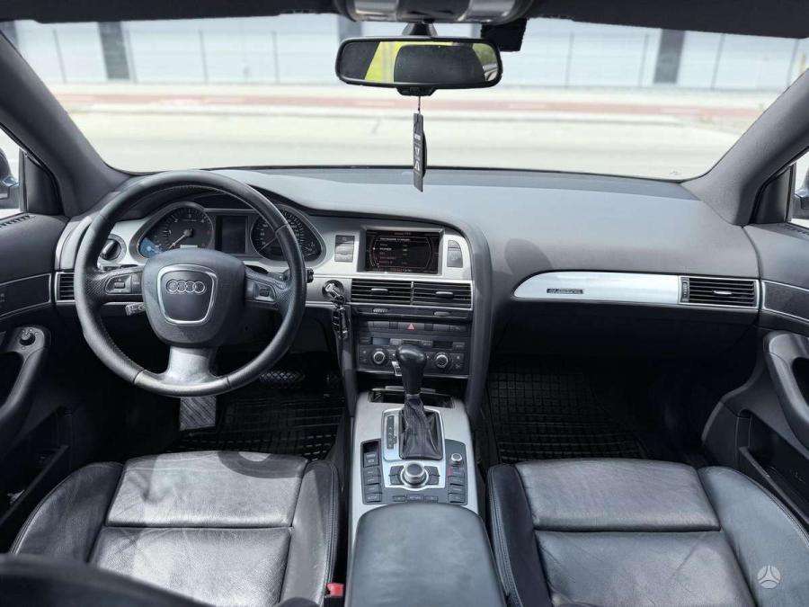Melns Audi A6 Allroad 2007 Viļņa, ar dzinēja tilpumu 2.70 L un nobraukumu 310 tūkst. km par 2700 €, foto 6 vietnē AUTOMOTO.COM.LV