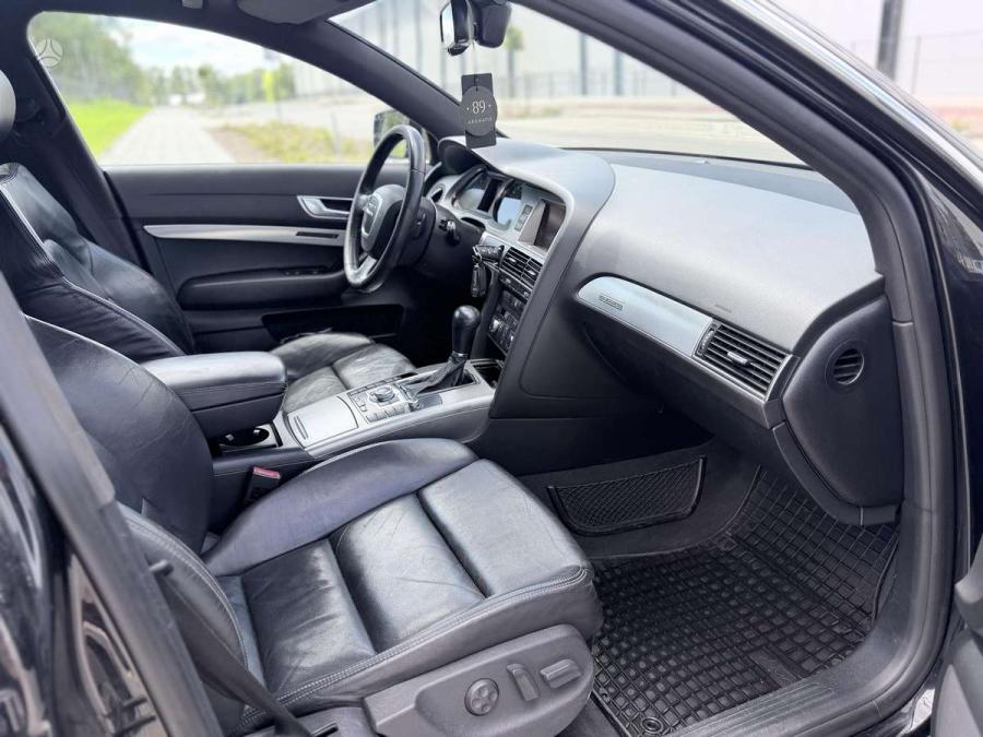 Melns Audi A6 Allroad 2007 Viļņa, ar dzinēja tilpumu 2.70 L un nobraukumu 310 tūkst. km par 2700 €, foto 10 vietnē AUTOMOTO.COM.LV