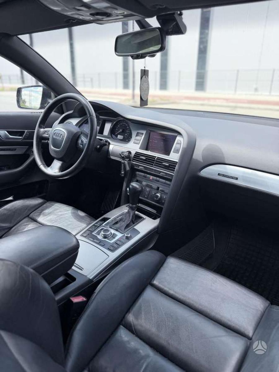 Melns Audi A6 Allroad 2007 Viļņa, ar dzinēja tilpumu 2.70 L un nobraukumu 310 tūkst. km par 2700 €, foto 12 vietnē AUTOMOTO.COM.LV
