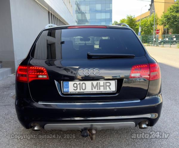 Black Audi A6 Allroad 2007 in Tallinn, with an engine capacity of 3.00 L and mileage of 332 thousand km for 3999 €, photo 5 on AUTOMOTO.COM.LV
