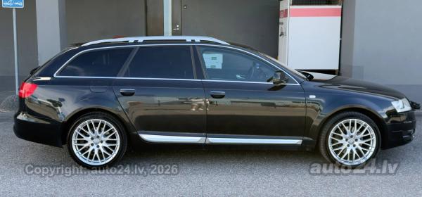 Black Audi A6 Allroad 2007 in Tallinn, with an engine capacity of 3.00 L and mileage of 332 thousand km for 3999 €, photo 9 on AUTOMOTO.COM.LV