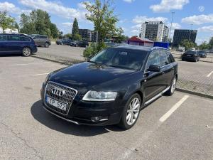 Black Audi A6 Allroad 2007 in Vilnius, with an engine capacity of 2.97 L and mileage of 326 thousand km for 3850 €, photo  on AUTOMOTO.COM.LV