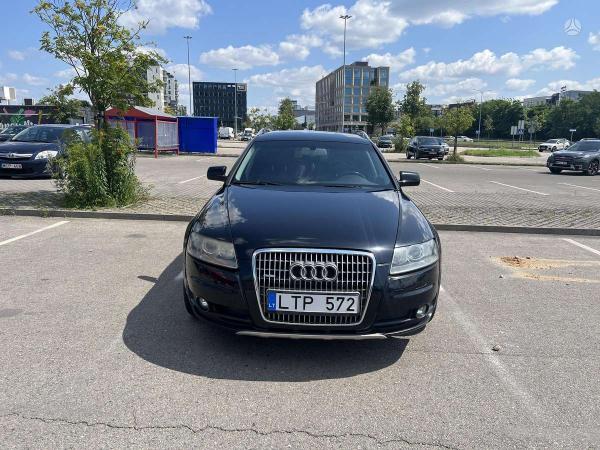 Melns Audi A6 Allroad 2007 Viļņa, ar dzinēja tilpumu 2.97 L un nobraukumu 326 tūkst. km par 3850 €, foto 2 vietnē AUTOMOTO.COM.LV