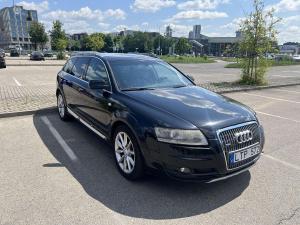 Black Audi A6 Allroad 2007 in Vilnius, with an engine capacity of 2.97 L and mileage of 326 thousand km for 3850 €, photo 4 on AUTOMOTO.COM.LV