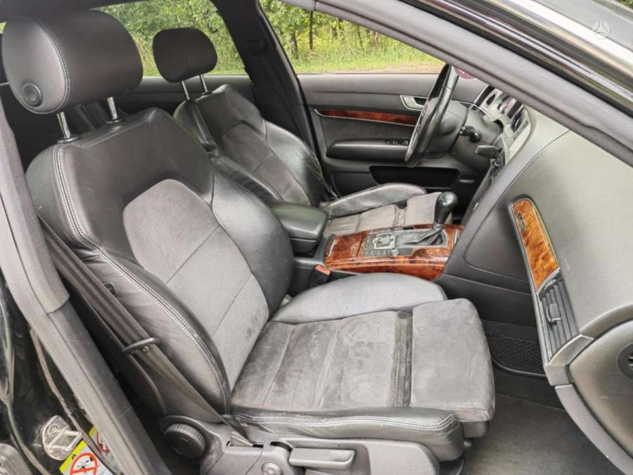 Melns Audi A6 Allroad 2007 Viļņa, ar dzinēja tilpumu 3.00 L un nobraukumu 375 tūkst. km par 3500 €, foto 13 vietnē AUTOMOTO.COM.LV