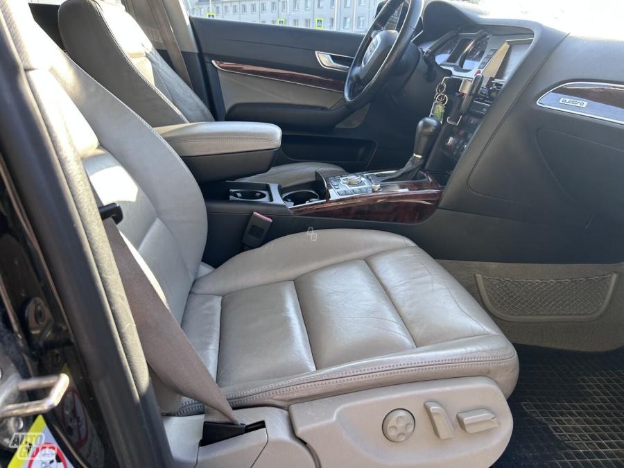 Melns Audi A6 Allroad 2007 Kauņa, ar dzinēja tilpumu 3.00 L un nobraukumu 295 tūkst. km par 4100 €, foto 14 vietnē AUTOMOTO.COM.LV