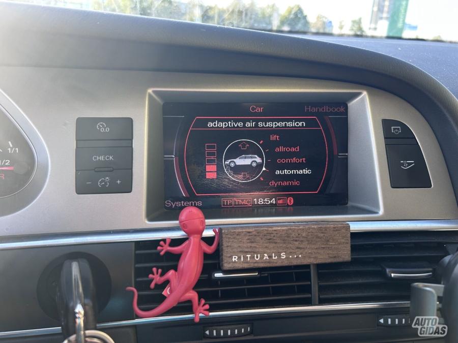 Melns Audi A6 Allroad 2007 Kauņa, ar dzinēja tilpumu 3.00 L un nobraukumu 295 tūkst. km par 4100 €, foto 17 vietnē AUTOMOTO.COM.LV