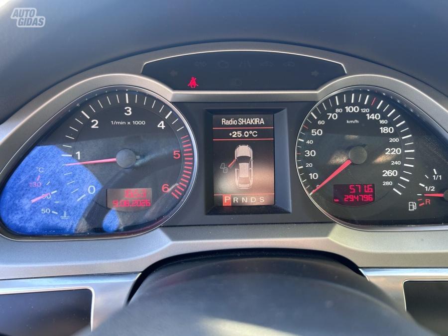 Melns Audi A6 Allroad 2007 Kauņa, ar dzinēja tilpumu 3.00 L un nobraukumu 295 tūkst. km par 4100 €, foto 18 vietnē AUTOMOTO.COM.LV