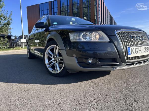 Melns Audi A6 Allroad 2007 Kauņa, ar dzinēja tilpumu 3.00 L un nobraukumu 295 tūkst. km par 4100 €, foto 2 vietnē AUTOMOTO.COM.LV