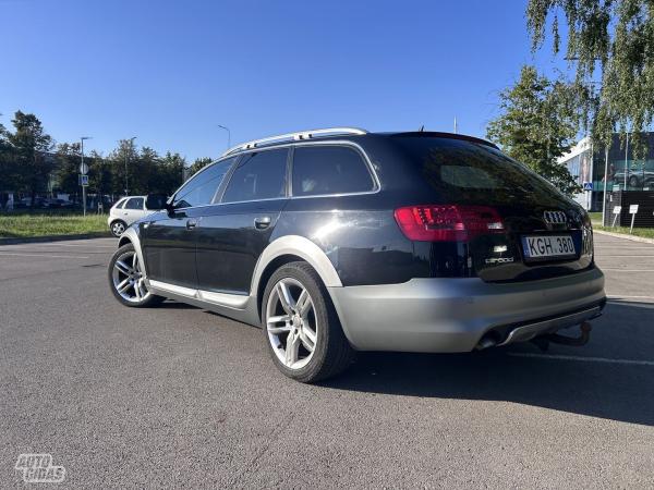 Melns Audi A6 Allroad 2007 Kauņa, ar dzinēja tilpumu 3.00 L un nobraukumu 295 tūkst. km par 4100 €, foto 5 vietnē AUTOMOTO.COM.LV