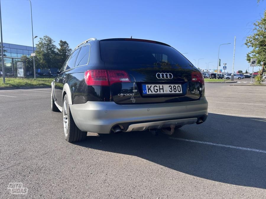 Melns Audi A6 Allroad 2007 Kauņa, ar dzinēja tilpumu 3.00 L un nobraukumu 295 tūkst. km par 4100 €, foto 8 vietnē AUTOMOTO.COM.LV