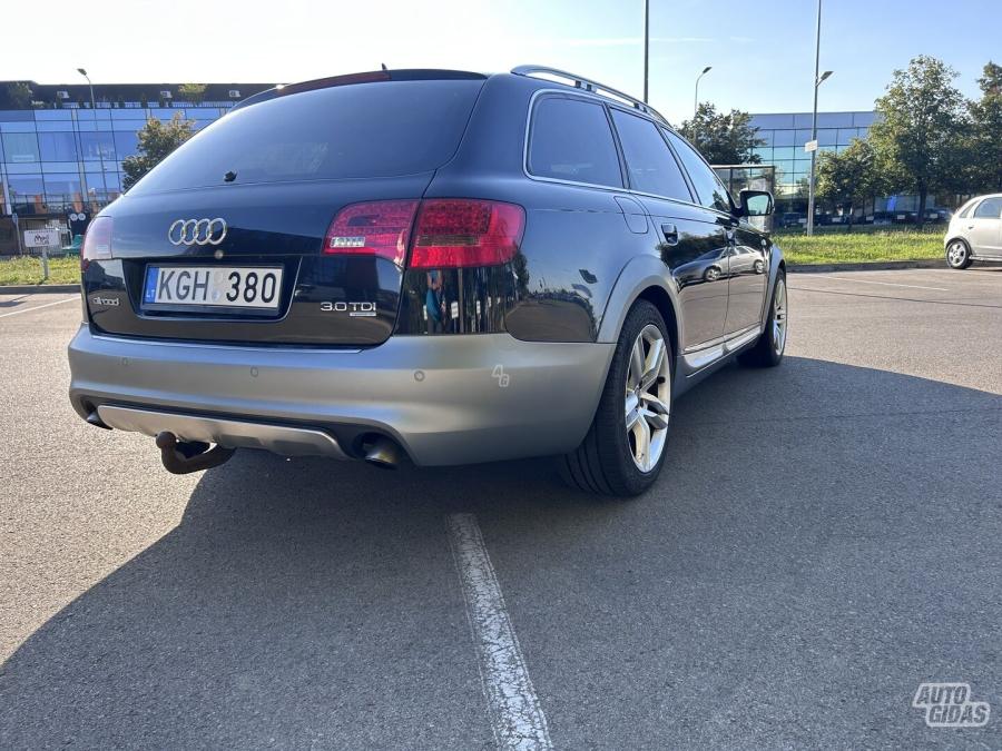 Melns Audi A6 Allroad 2007 Kauņa, ar dzinēja tilpumu 3.00 L un nobraukumu 295 tūkst. km par 4100 €, foto 9 vietnē AUTOMOTO.COM.LV