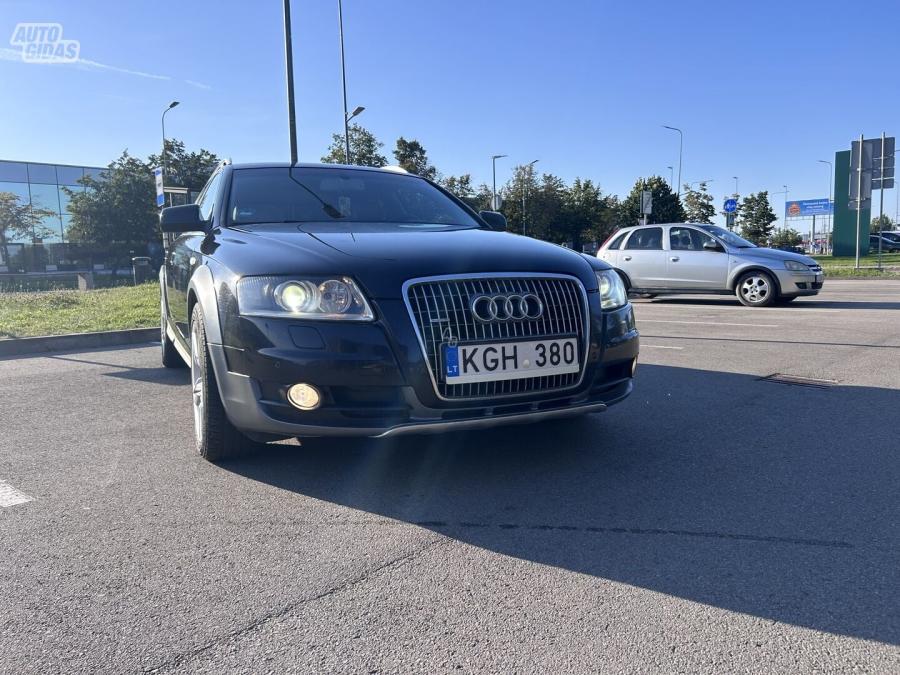 Melns Audi A6 Allroad 2007 Kauņa, ar dzinēja tilpumu 3.00 L un nobraukumu 295 tūkst. km par 4100 €, foto 22 vietnē AUTOMOTO.COM.LV