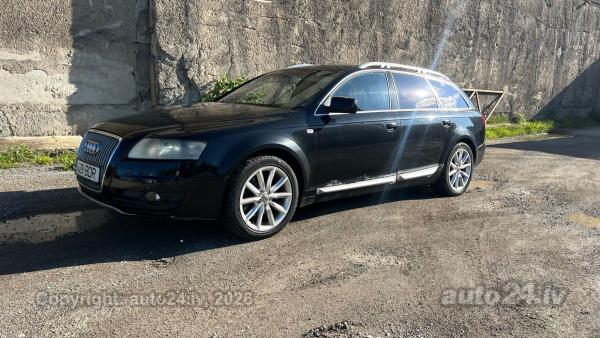 Melns Audi A6 Allroad 2007 Rakvere, ar dzinēja tilpumu 3.00 L un nobraukumu 398 tūkst. km par 4300 €, foto 4 vietnē AUTOMOTO.COM.LV