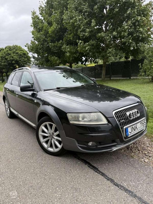Melns Audi A6 Allroad 2007 Viļņa, ar dzinēja tilpumu 2.97 L un nobraukumu 368 tūkst. km par 2350 €, foto 3 vietnē AUTOMOTO.COM.LV