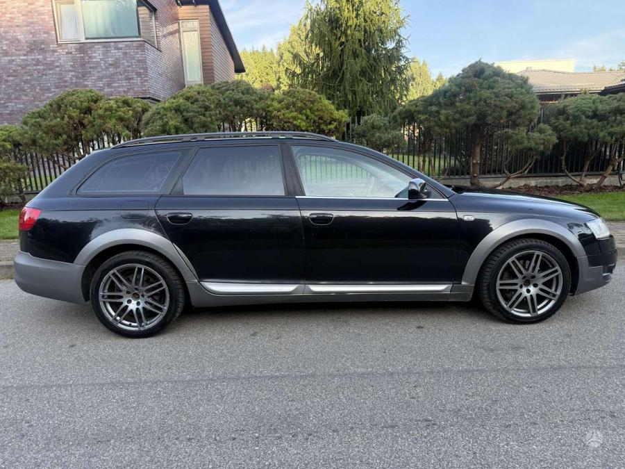 Melns Audi A6 Allroad 2007 Viļņa, ar dzinēja tilpumu 2.97 L un nobraukumu 309 tūkst. km par 3350 €, foto 5 vietnē AUTOMOTO.COM.LV