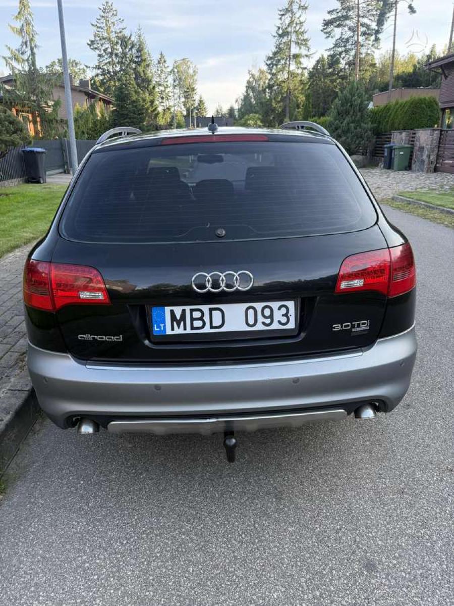 Melns Audi A6 Allroad 2007 Viļņa, ar dzinēja tilpumu 2.97 L un nobraukumu 309 tūkst. km par 3350 €, foto 9 vietnē AUTOMOTO.COM.LV