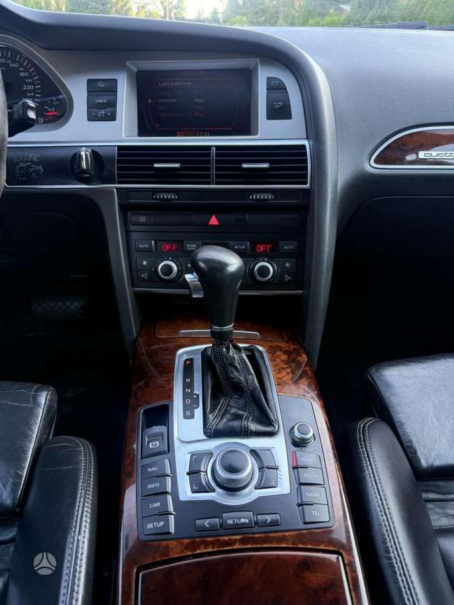 Melns Audi A6 Allroad 2007 Viļņa, ar dzinēja tilpumu 2.97 L un nobraukumu 309 tūkst. km par 3350 €, foto 16 vietnē AUTOMOTO.COM.LV