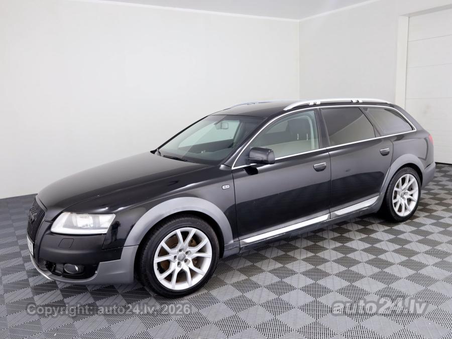 Black Audi A6 Allroad 2007 in Tallinn, with an engine capacity of 3.00 L and mileage of 298 thousand km for 1799 €, photo 3 on AUTOMOTO.COM.LV