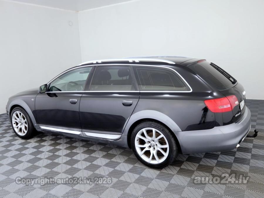 Black Audi A6 Allroad 2007 in Tallinn, with an engine capacity of 3.00 L and mileage of 298 thousand km for 1799 €, photo 5 on AUTOMOTO.COM.LV