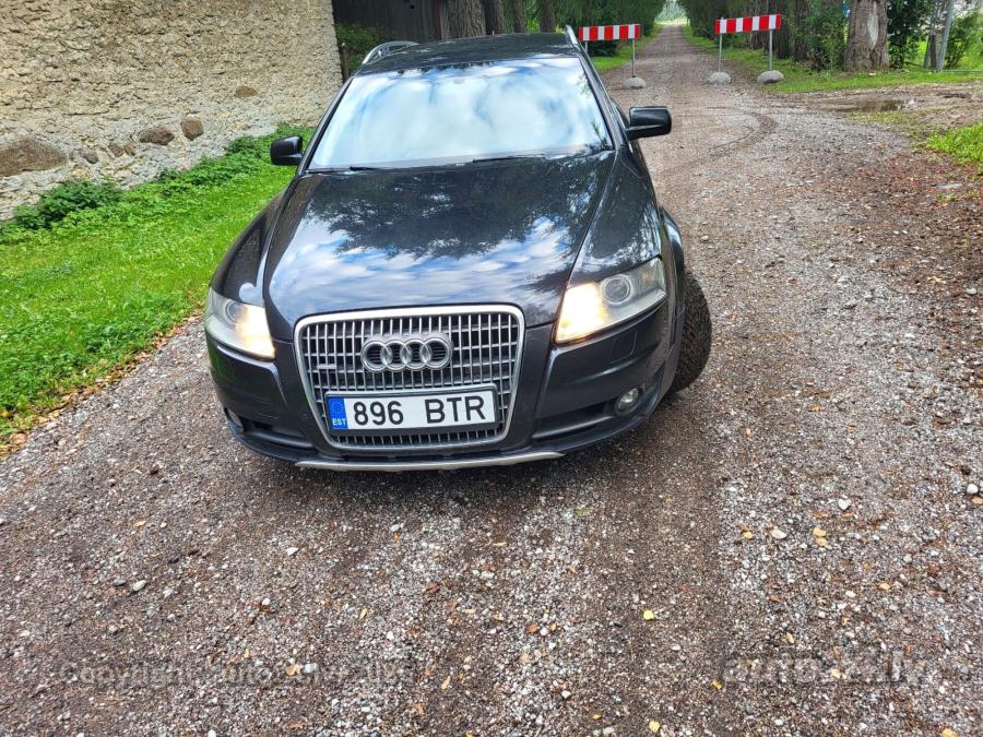 Melns Audi A6 Allroad 2007 Tallina, ar dzinēja tilpumu 3.00 L un nobraukumu 0 tūkst. km par 3500 €, foto 1 vietnē AUTOMOTO.COM.LV