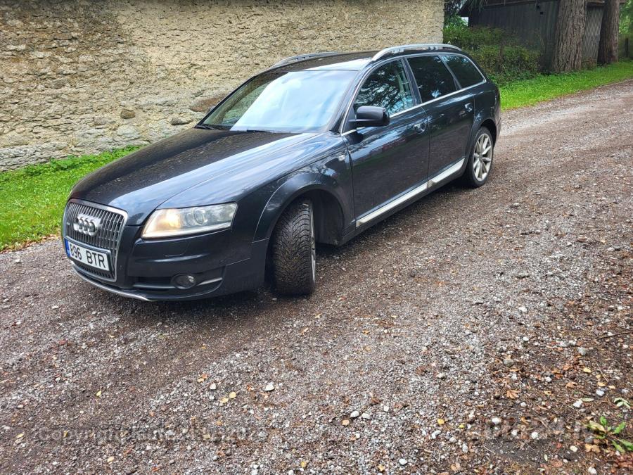 Melns Audi A6 Allroad 2007 Tallina, ar dzinēja tilpumu 3.00 L un nobraukumu 0 tūkst. km par 3500 €, foto 3 vietnē AUTOMOTO.COM.LV