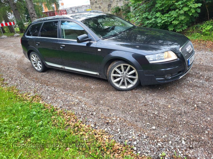 Melns Audi A6 Allroad 2007 Tallina, ar dzinēja tilpumu 3.00 L un nobraukumu 0 tūkst. km par 3500 €, foto 4 vietnē AUTOMOTO.COM.LV