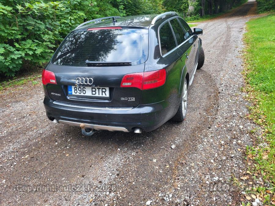 Melns Audi A6 Allroad 2007 Tallina, ar dzinēja tilpumu 3.00 L un nobraukumu 0 tūkst. km par 3500 €, foto 5 vietnē AUTOMOTO.COM.LV