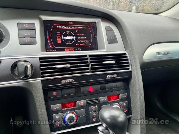 Melns Audi A6 Allroad 2008 Tallina, ar dzinēja tilpumu 3.00 L un nobraukumu 299 tūkst. km par 4390 €, foto 11 vietnē AUTOMOTO.COM.LV
