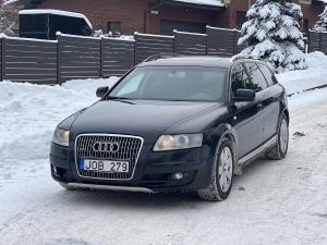 Black Audi A6 Allroad 2008 in Vilnius, with an engine capacity of 2.97 L and mileage of 290 thousand km for 3950 €, photo  on AUTOMOTO.COM.LV