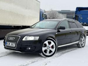 Melns Audi A6 Allroad 2008 Kauņa, ar dzinēja tilpumu 2.97 L un nobraukumu 312 tūkst. km par 5950 €, foto 2 vietnē AUTOMOTO.COM.LV