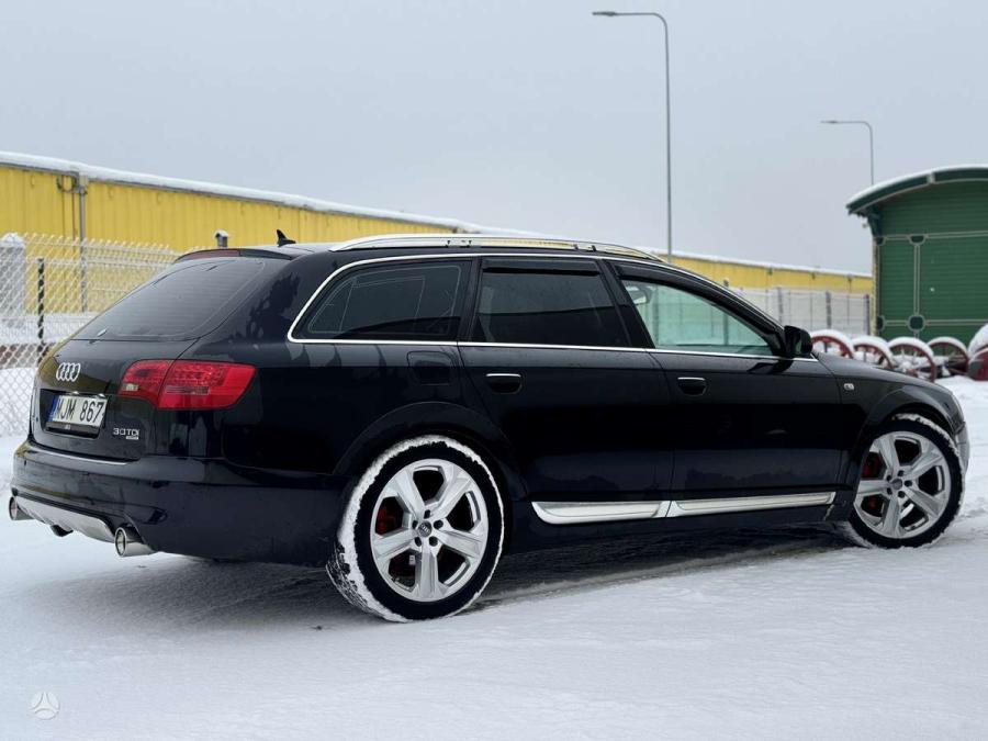 Melns Audi A6 Allroad 2008 Kauņa, ar dzinēja tilpumu 2.97 L un nobraukumu 312 tūkst. km par 5950 €, foto 7 vietnē AUTOMOTO.COM.LV