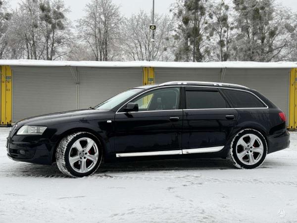 Black Audi A6 Allroad 2008 in Kaunas, with an engine capacity of 2.97 L and mileage of 312 thousand km for 5950 €, photo 10 on AUTOMOTO.COM.LV