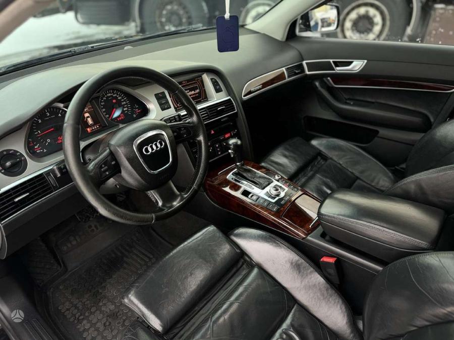 Melns Audi A6 Allroad 2008 Kauņa, ar dzinēja tilpumu 2.97 L un nobraukumu 312 tūkst. km par 5950 €, foto 12 vietnē AUTOMOTO.COM.LV