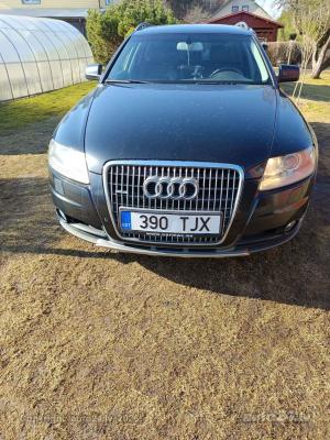 Black Audi A6 Allroad 2008 in Tallinn, with an engine capacity of 3.00 L and mileage of 397 thousand km for 4900 €, photo  on AUTOMOTO.COM.LV