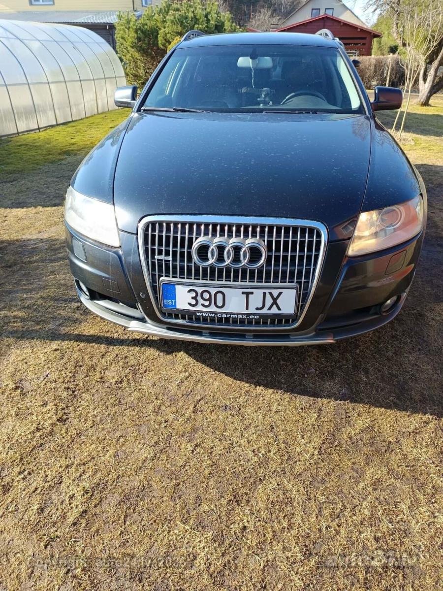 Melns Audi A6 Allroad 2008 Tallina, ar dzinēja tilpumu 3.00 L un nobraukumu 397 tūkst. km par 4900 €, foto 1 vietnē AUTOMOTO.COM.LV