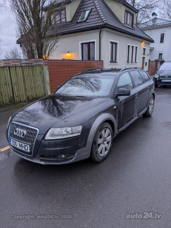 Black Audi A6 Allroad 2008 in Tartu, with an engine capacity of 3.00 L and mileage of 399 thousand km for 5250 €, photo 1 on AUTOMOTO.COM.LV