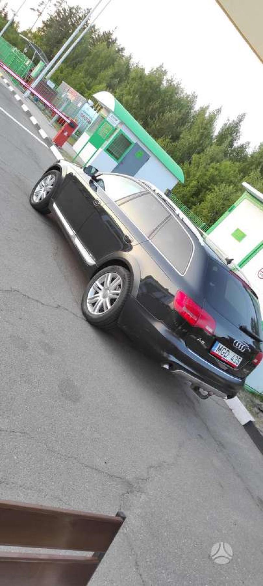 Melns Audi A6 Allroad 2008 Viļņa, ar dzinēja tilpumu 2.97 L un nobraukumu 378 tūkst. km par 3800 €, foto 8 vietnē AUTOMOTO.COM.LV