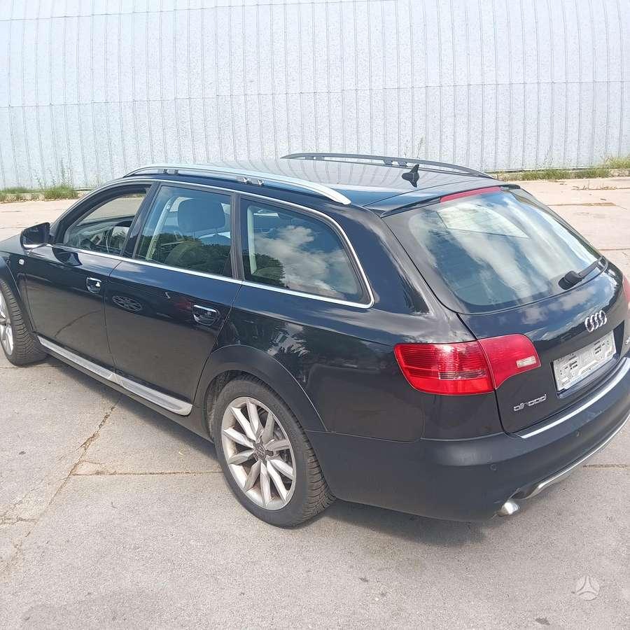 Melns Audi A6 Allroad 2008 Tauragė, ar dzinēja tilpumu 2.70 L un nobraukumu 270 tūkst. km par 2400 €, foto 5 vietnē AUTOMOTO.COM.LV