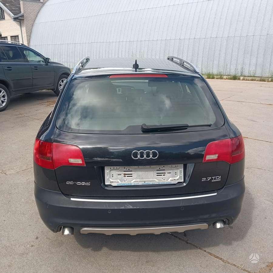 Melns Audi A6 Allroad 2008 Tauragė, ar dzinēja tilpumu 2.70 L un nobraukumu 270 tūkst. km par 2400 €, foto 7 vietnē AUTOMOTO.COM.LV